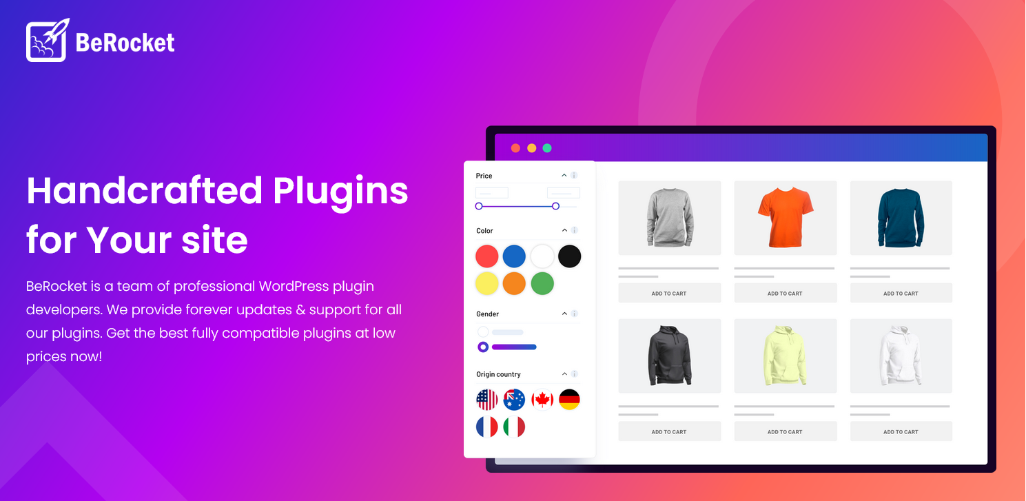 BeRocket - handcrafted plugins for your site.